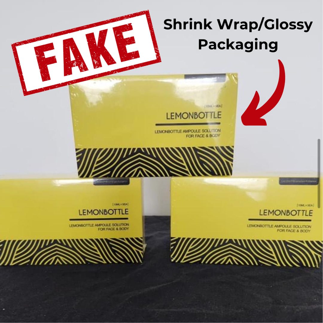Beware of Counterfeit Lemon Bottle Fat Dissolving Solution! | Nita McEvoy